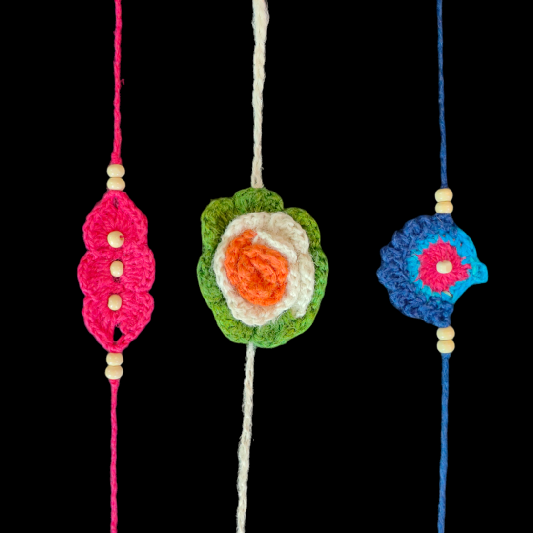 Rakhi Made of Jute (Set of 3) – The Jute Corporation of India Limited